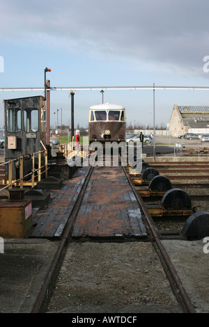 The traverser at 'STEAM' The museum of the Great Western Railway at ...