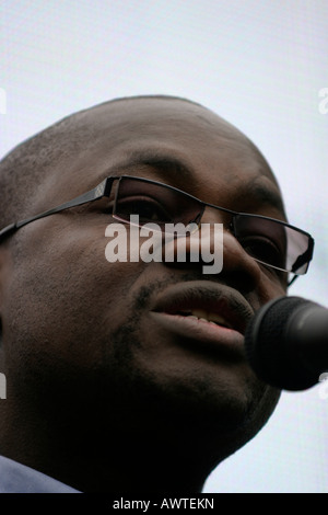 Zimbabwean human rights campaigner Adrian Lunga From Bulawayo and ...
