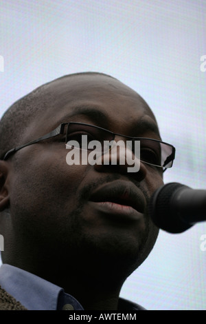 Zimbabwean human rights campaigner Adrian Lunga From Bulawayo and ...