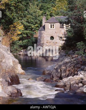 The Clunie Water in Braemar, Aberdeenshire, Scotland, UK Stock Photo ...