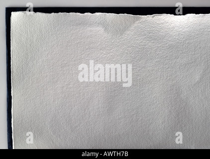 Close up of handmade paper for background Stock Photo - Alamy