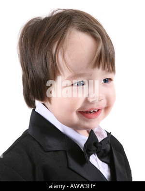 child in tuxedo Stock Photo - Alamy