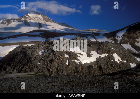 Novarupta Volcano and the Valley of 10,000 Smokes, Alaska Stock Photo ...