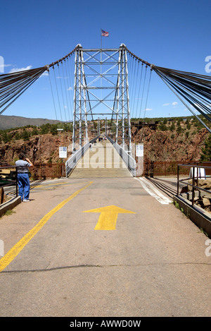 World s highest suspension bridge 1 053 ft above river crosses Royal ...