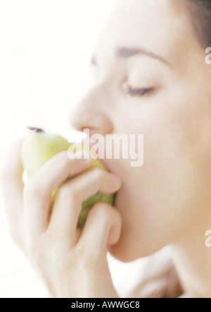 Pear studio taking Stock Photo - Alamy