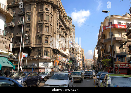 A busy morning in downtown Cairo, Egypt Stock Photo - Alamy