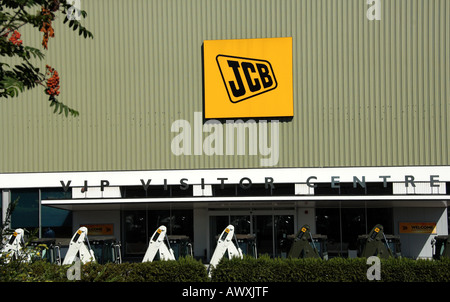 JCB World Headquarters factory, Rocester, Staffordshire, England, UK ...