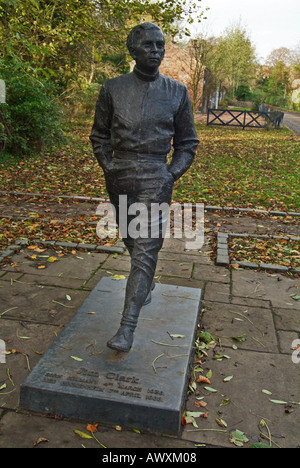 Jim Clark Memorial, Kilmany, Fife Scotland Stock Photo - Alamy