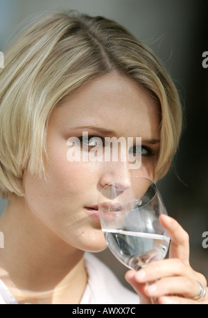 Portrait of a young woman in her twenties (Belgium, 15/03/2008 Stock ...