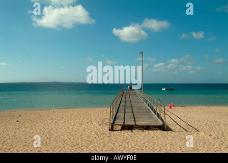Rockingham Beach jetty Stock Photo - Alamy