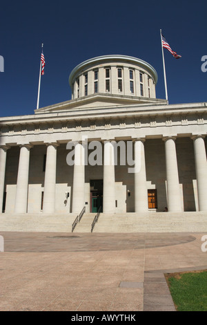 Ohio Statehouse Capital Building Greek Revival architecture Columbus ...