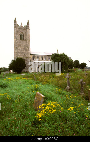Norfolk Redenhall St Marys parish church Stock Photo - Alamy