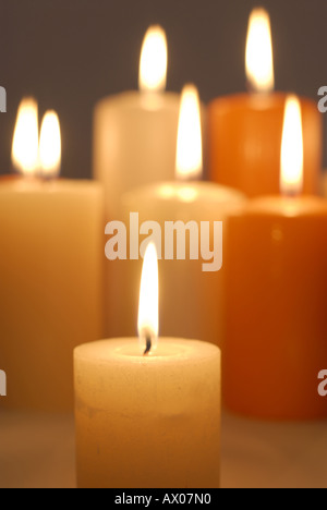 Kerzen Licht Kerzenlicht Atmosphaere Stimmung Stock Photo - Alamy