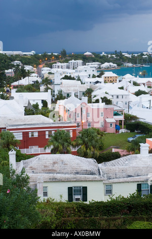 BERMUDA Town of St George View of St James Church Stock Photo - Alamy