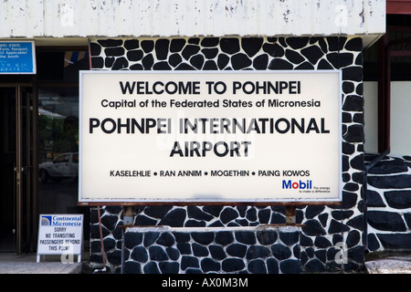 Pohnpei International Airport, Federated States of Micronesia Stock ...