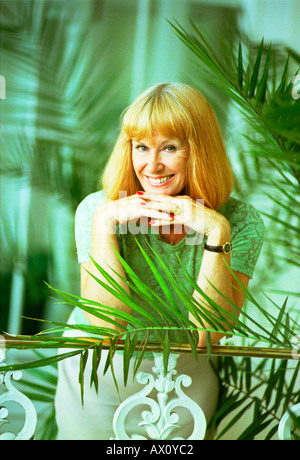 Actress Carol Cleveland who played all the female roles in the TV ...