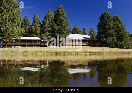 Ponderosa Ranch, guest ranch, Oregon, USA Stock Photo - Alamy