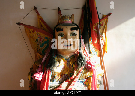 The statue of Third Prince Ne-Zha God Stock Photo - Alamy