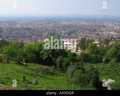 Overview of Blida town from the Chrea road - North Algeria Stock Photo ...