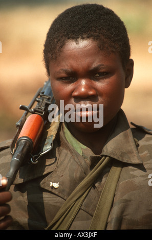 Angola Civil War - Soldiers in a tank on patrol Stock Photo: 9553211 ...
