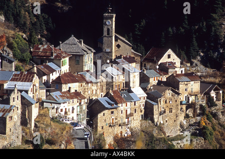 Roubion Mercantour Alpes-Maritimes 06 PACA France Europe Stock Photo ...