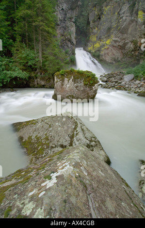 Reinbach Waterfalls South Tyrol Stock Photo - Alamy