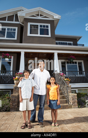 A middle class Indian family in their home at Bangalore India Stock ...