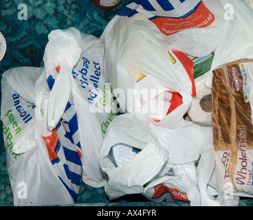 Weekly shopping from Supermarket Stock Photo - Alamy