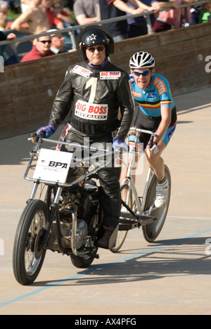 derny racing at the good friday international meet, herne hill ...