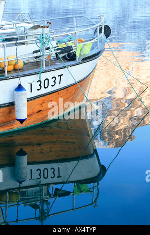 tromvik Kvaløya island norway arctic circle winter snow Stock Photo - Alamy