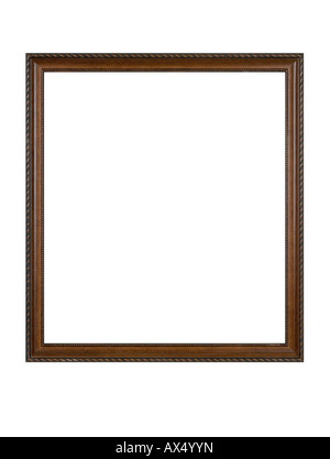 In a frame of a narrow ornamental border in dark blue with golden ...