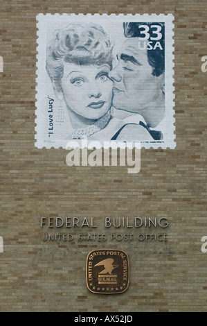 I Love Lucy wall mural Jamestown New York Lucille Ball birthplace ...