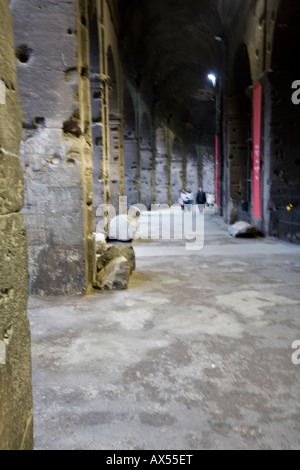 Outer corridor of the Colosseum Stock Photo - Alamy