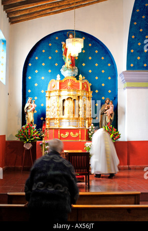 catholic church in Combita, Boyacá, Colombia, South America Stock Photo ...
