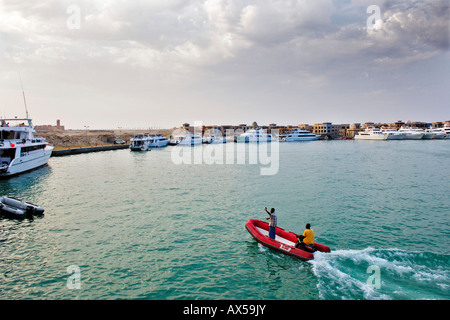 Port Ghalib, diving tourist ships, Red Sea, Egypt Stock Photo - Alamy