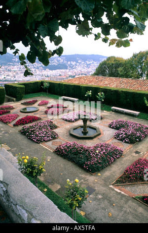 View of the Cimiez monastery and its garden in Nice, France Stock Photo ...