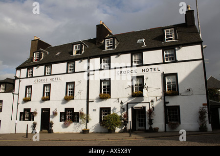the george hotel inveraray argyll scotland Stock Photo: 17904369 - Alamy