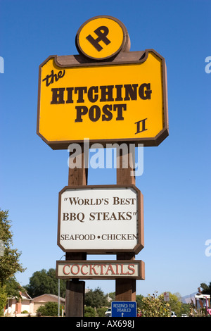 The Hitching Post II Restaurant Buelton California Stock Photo - Alamy