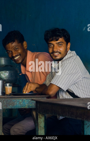 Young Indian Man Drinking Chai Tea in Old Delhi India Stock Photo - Alamy