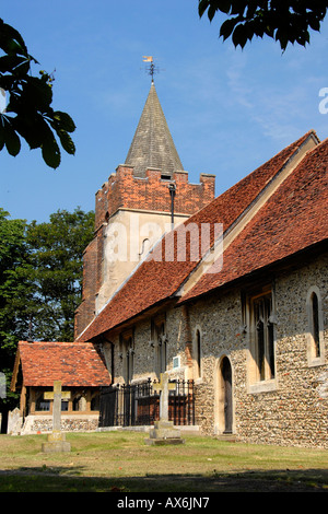 All Saints Church High Laver Essex England Stock Photo - Alamy