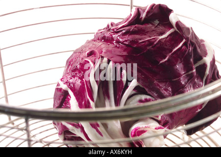 Close-up shots of red cabbage sold in the market Suitable for making ...