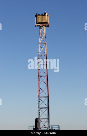 Funfair, ride in Tibidabo Barcelona Stock Photo - Alamy