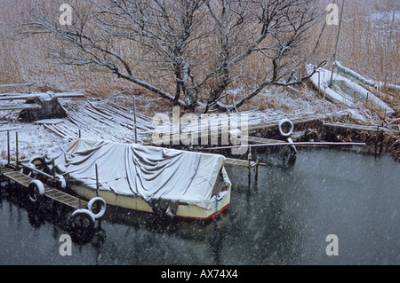 Winter landscape of Lake Inba in Chiba Japan Stock Photo - Alamy