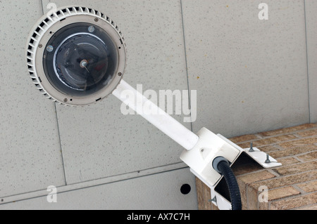 Bubble Black Ceiling Surveillance Camera Isolated on White Background ...