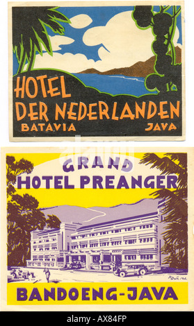 DUTCH EAST INDIES Indonesia W JAVA Banten Batavia Jakarta DORNSEIFFEN ...