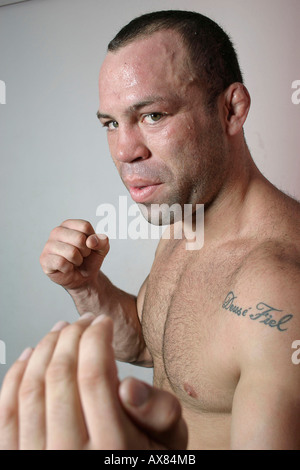 WANDERLEI SILVA Lutador de Vale Tudo Stock Photo - Alamy
