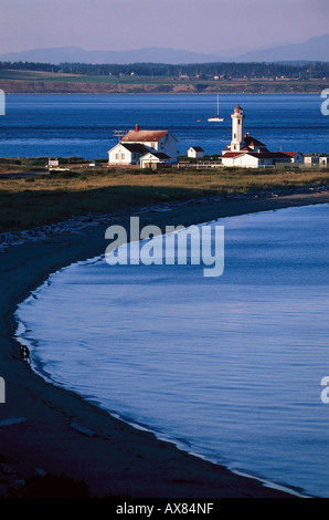Admiralty Inlet Beach in Washington State Stock Photo - Alamy