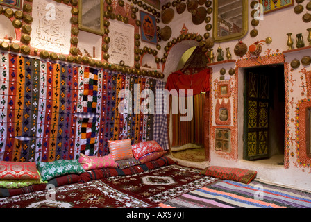 Old Town Ghadames house home inside skillfully Libya East oriental ...