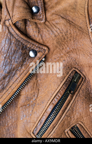 leather jacket close up Stock Photo - Alamy