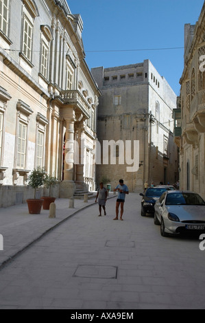 Street sign, Rabat, Malta Stock Photo - Alamy